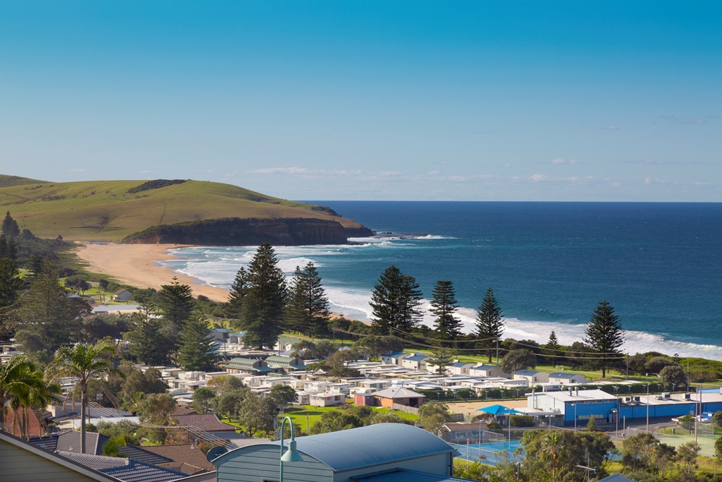 View-of-Park - Werri Beach Holiday Park Accommodation